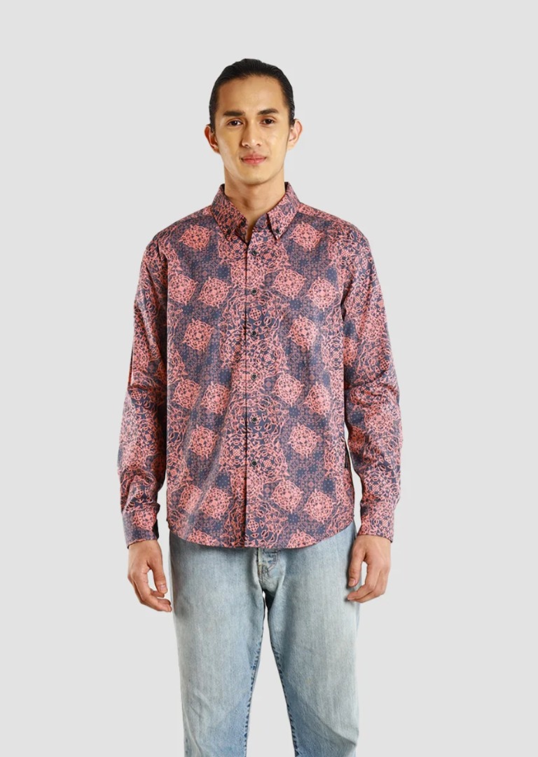Kapten Batik Shirt, Men's Fashion, Tops & Sets, Shirts on Carousell