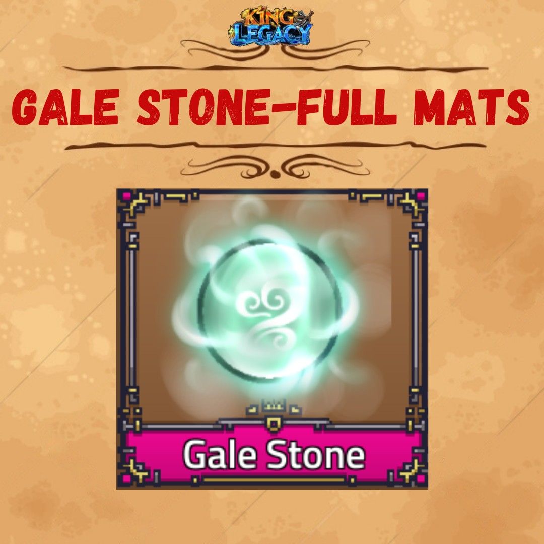 King Legacy - Gale Stone, Video Gaming, Video Games, Others on Carousell