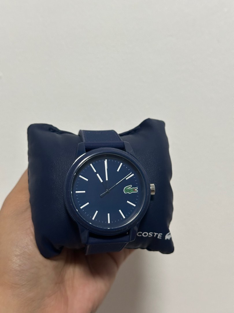 Lacoste Navy Blue Watch (Original), Men's Fashion, Watches ...