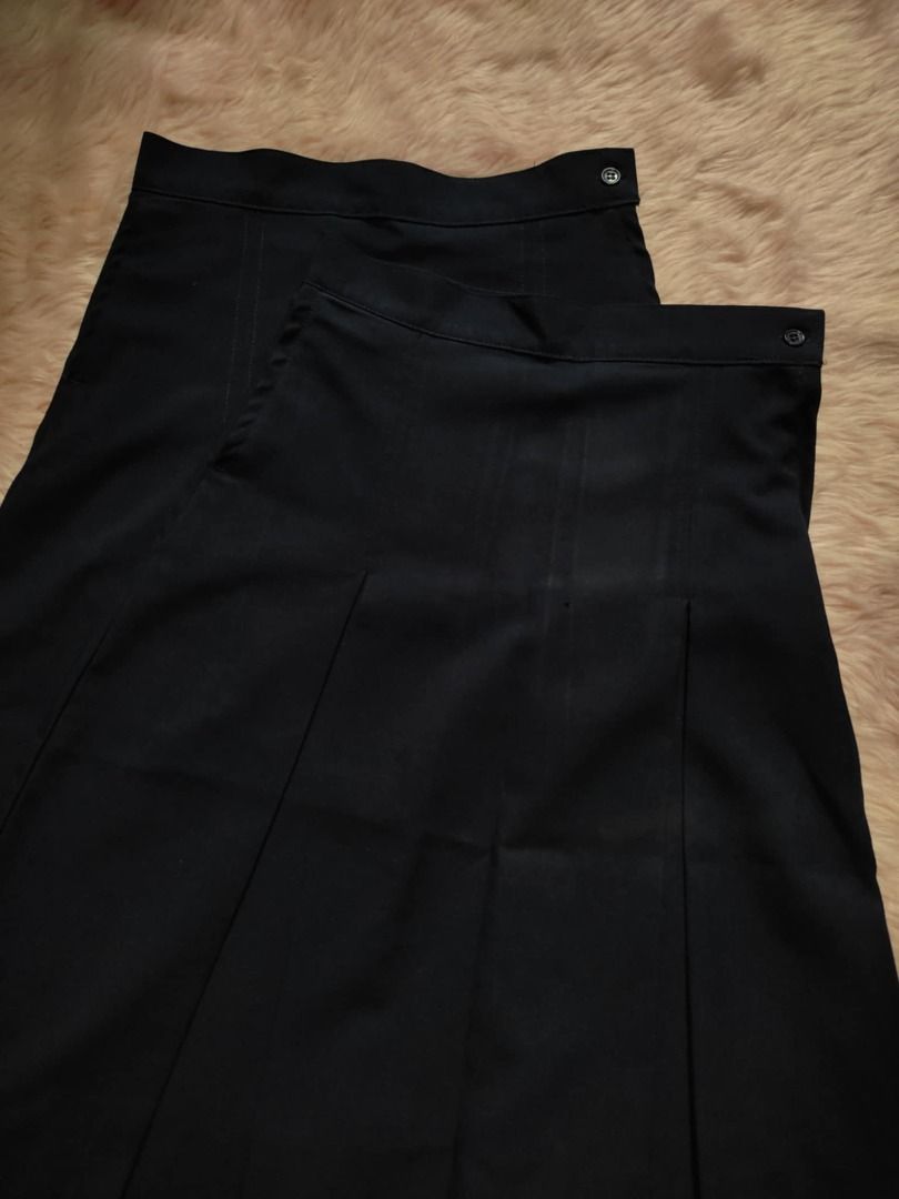 LETRAN SHS SKIRT UNIFORM (DARK BLUE), Women's Fashion, Bottoms, Skirts ...