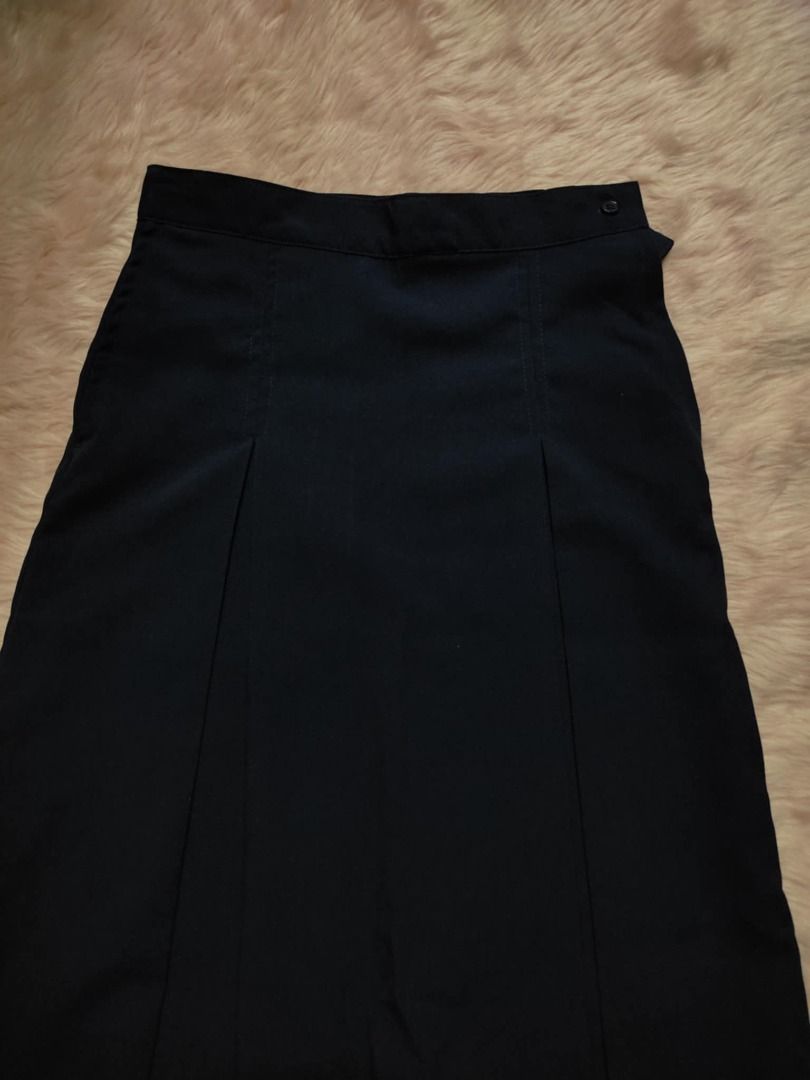 LETRAN SHS SKIRT UNIFORM (DARK BLUE), Women's Fashion, Bottoms, Skirts ...