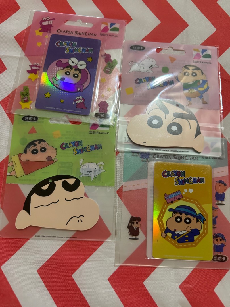 limited edition crayon shin chan cards - easy card easycard taiwan ...