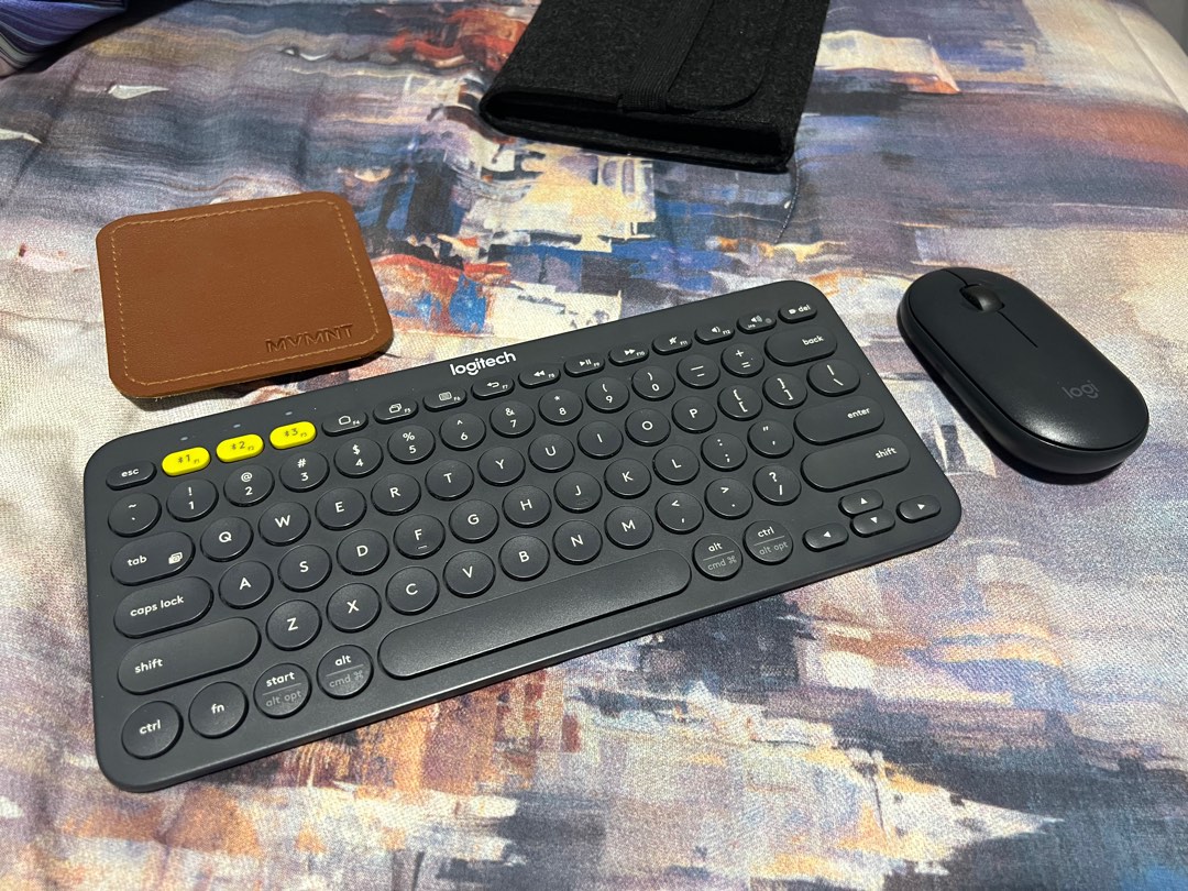 Logitech K380 Wireless Keyboard + Logitech M350 Bluetooth Wireless ...