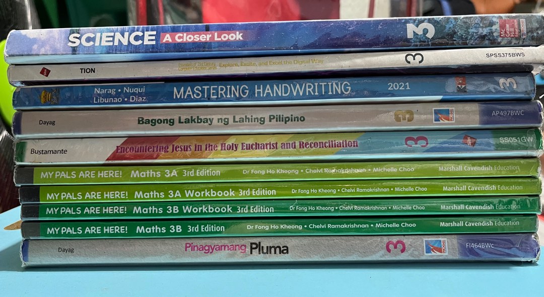 LSQC grade 3 books, Hobbies & Toys, Books & Magazines, Textbooks on Carousell