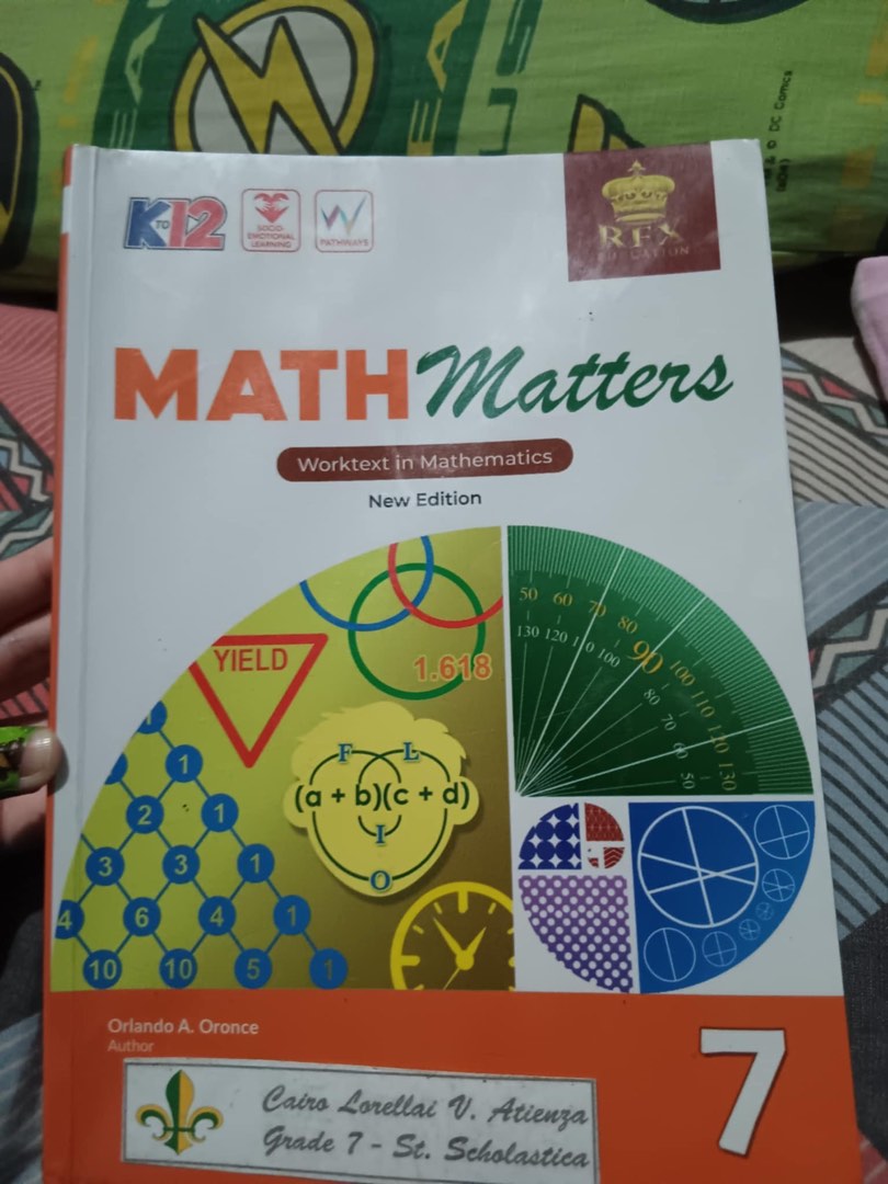 MATH MATTERS 7, Hobbies & Toys, Books & Magazines, Textbooks on Carousell