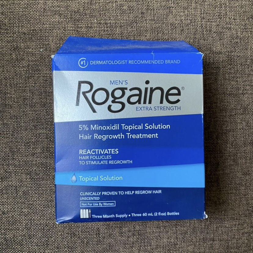Men's Rogaine Extra Strength 5% Minoxidil, Beauty & Personal Care, Hair ...