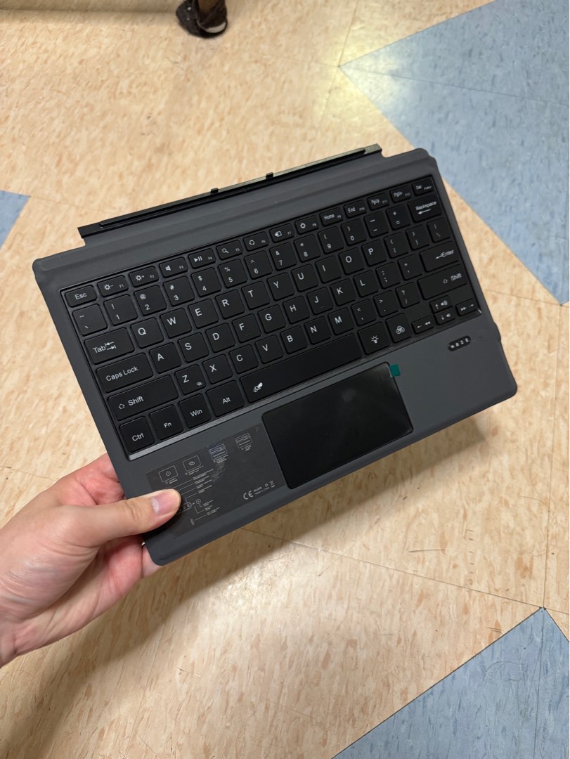 RGB 背光7色 Microsoft Surface pro Keyboard pro 3/4/5/6/7 鍵盤, 電腦＆科技, 電腦周邊及 ...