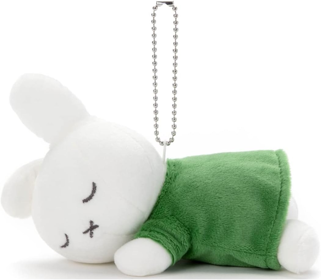 Miffy Green Shirt Sleeping Charm folded ear, Hobbies & Toys, Toys ...