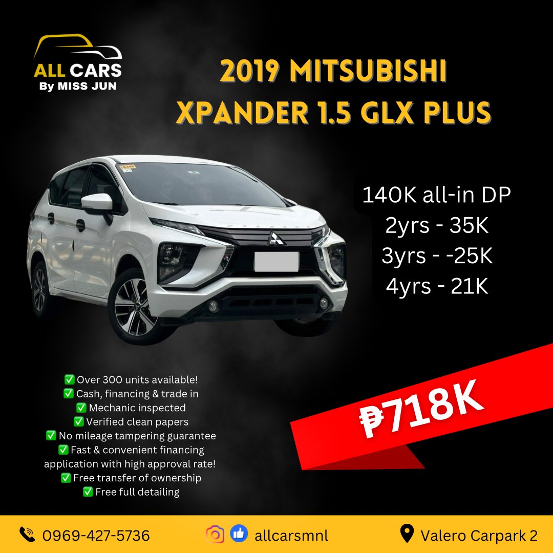 Mitsubishi Xpander 1.5 GLX Plus Auto, Cars for Sale, Used Cars on Carousell