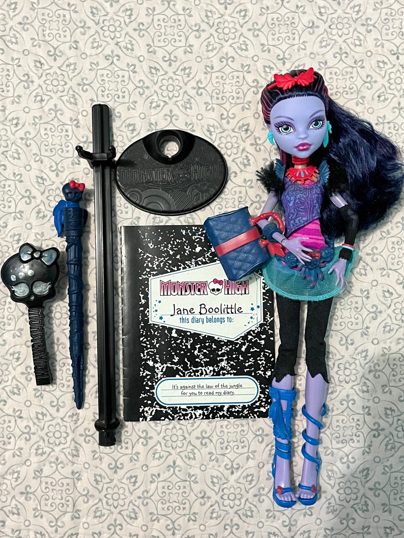 Monster High Basic Jane Boolittle, Hobbies & Toys, Toys & Games on ...