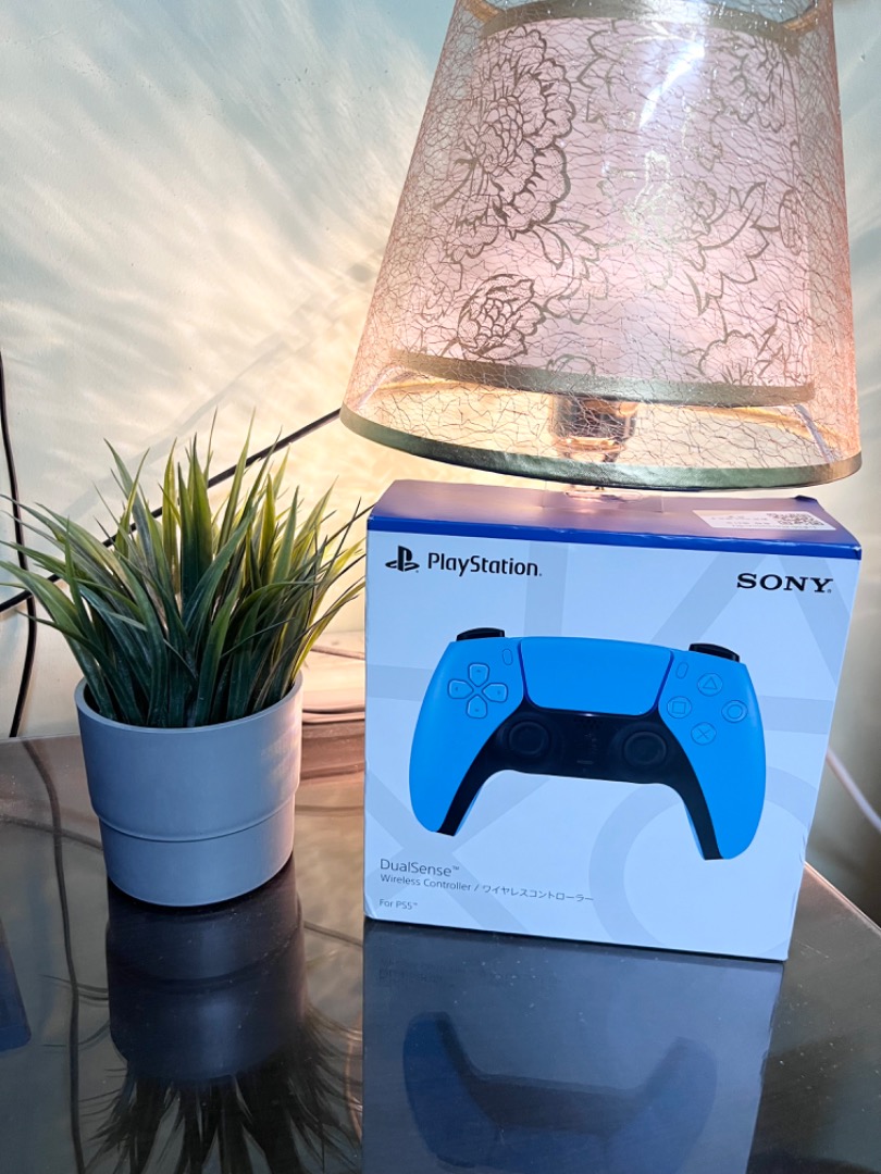 (NEW SEALED) PS5 DualSense Controller Starlight Blue, PlayStation 5 ...