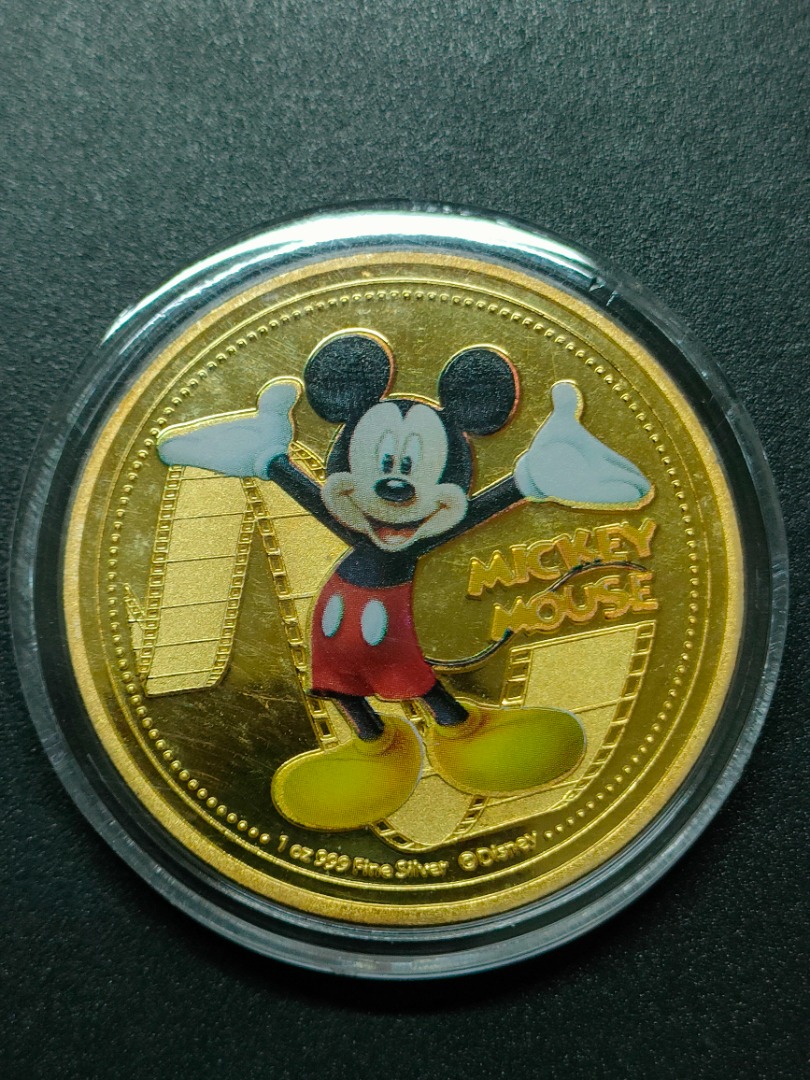 New Zealand Queen Elizabeth Mickey Gold Medal 2020, Hobbies & Toys ...