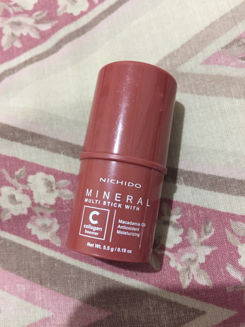 Nichido Mineral Multi Stick w/ Collagen Booster, Beauty & Personal Care ...