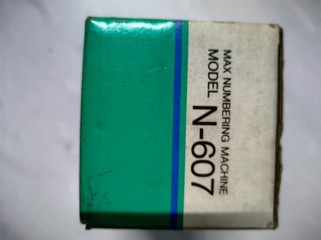 Numbering Machine N-607 (MAX), Everything Else, Others on Carousell