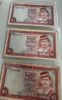 Brunei Old Notes 1995, Hobbies & Toys, Memorabilia & Collectibles ...