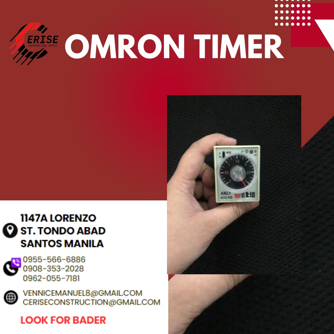 OMRON TIMER, Commercial & Industrial, Construction & Building Materials ...