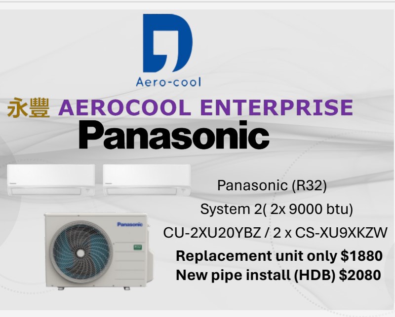 Panasonic X-Premium (R32) system 2 ( Installation included Free ...