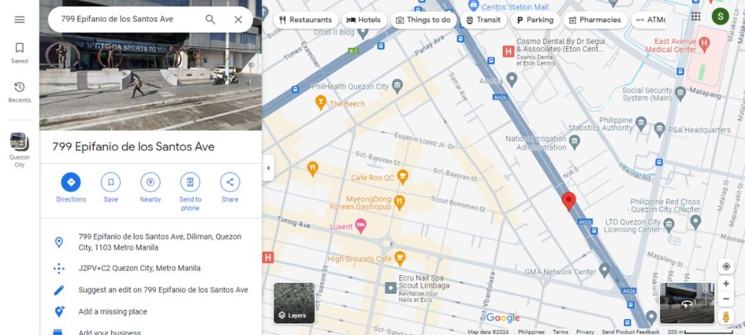 EDSA PARKING FOR RENT QUEZON CITY GMA7 MRT, ABSCBN, Tomas Morato, Timog ...