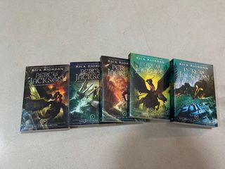 Dive into Greek Mythology: Percy Jackson 5-Book Set by Rick Riordan ...