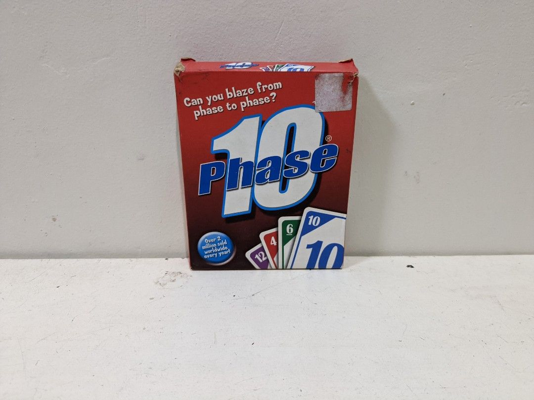 Phase 10 Card Game, Hobbies & Toys, Toys & Games on Carousell