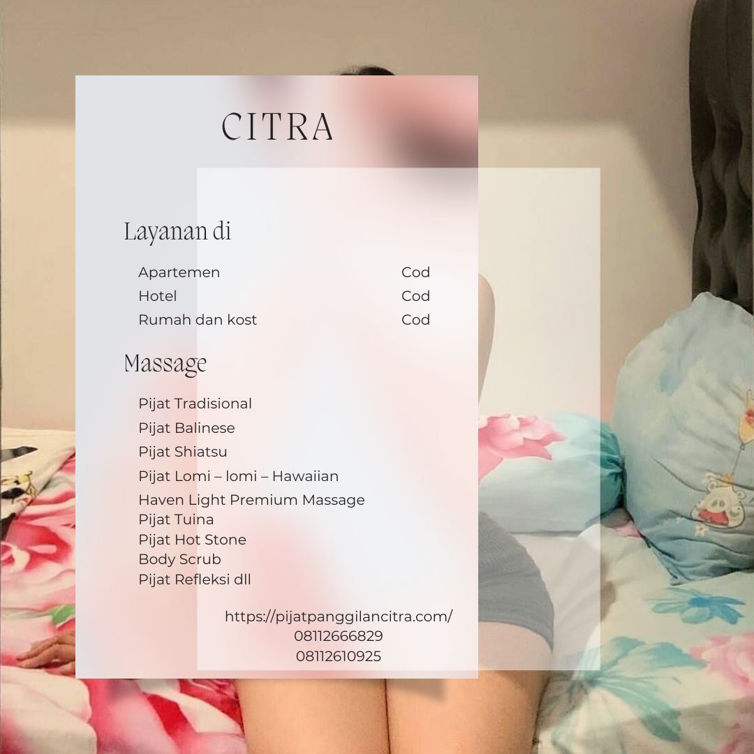 Pijat Panggilan Cirebon Buka 24 jam/7 Pilihan Foto 08112666829, Jasa, Beauty Services di Carousell