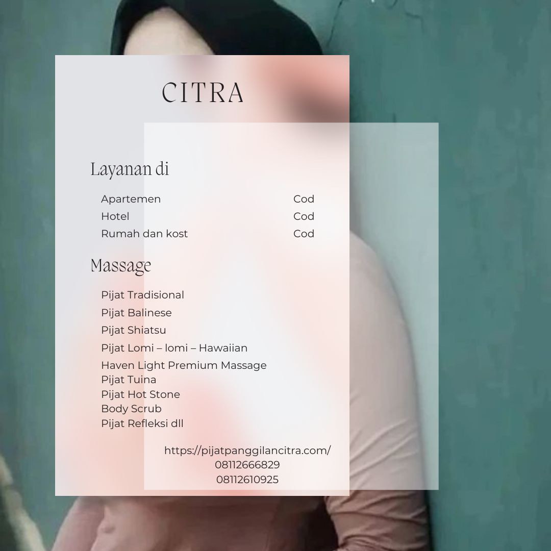 Pijat Panggilan Tangerang Buka 24 jam/7 Pilihan Foto 08112666829, Jasa, Beauty Services di Carousell