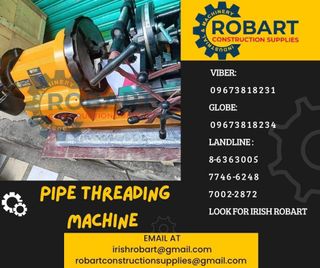 Pipe Threading Machine | Threading Machine | Rigging | Ridgid Pipe ...