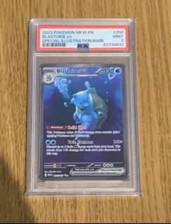 1999 Pokemon Base Set Blastoise Holo #2 PSA 7 Nm, Hobbies & Toys, Toys ...