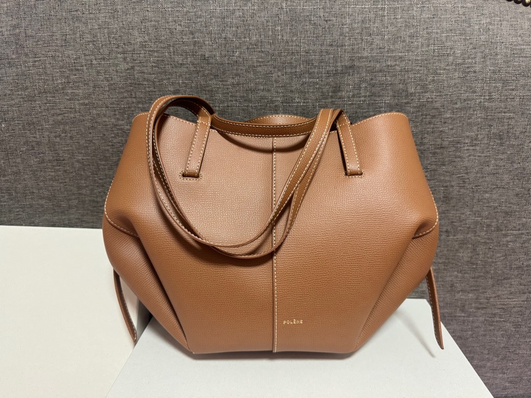 Polene Cyme Mini in Camel, Luxury, Bags & Wallets on Carousell