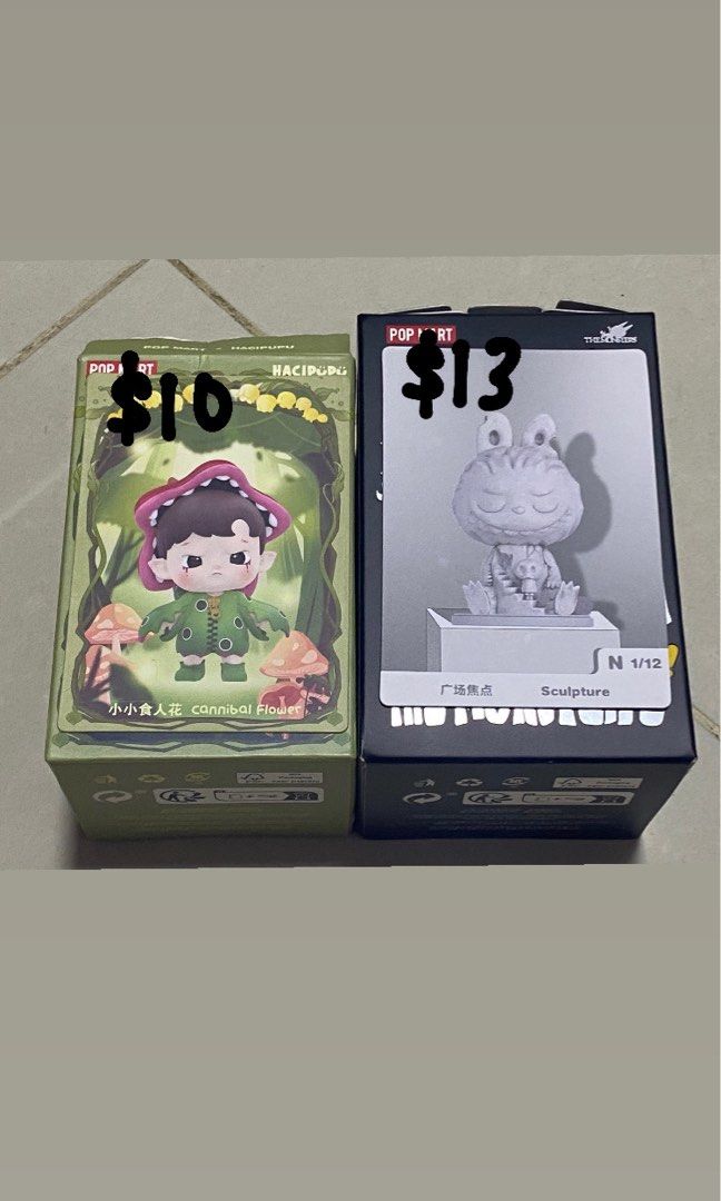 WTT/WTS Popmart blind box- crybaby, labubu,hacipupu,pucky,teletubbies ...
