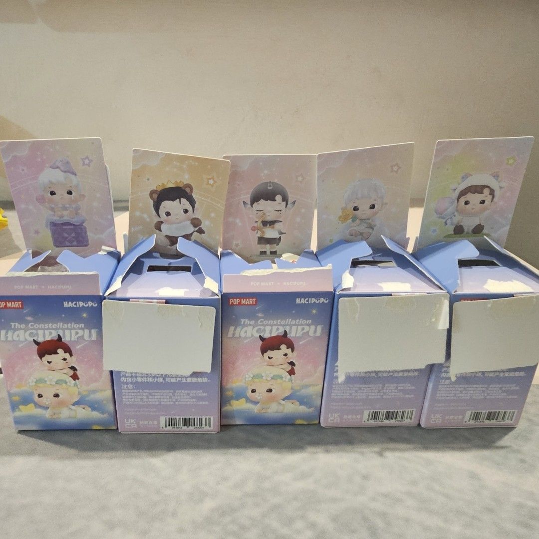 Popmart hacipupu Constellation, Hobbies & Toys, Toys & Games on Carousell