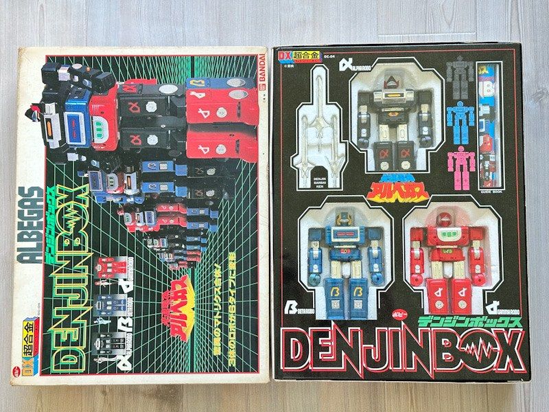 Popy 超合金 DC-04 光速電神 DX Albegas Denjinbox, 興趣及遊戲, 玩具 & 遊戲類 - Carousell