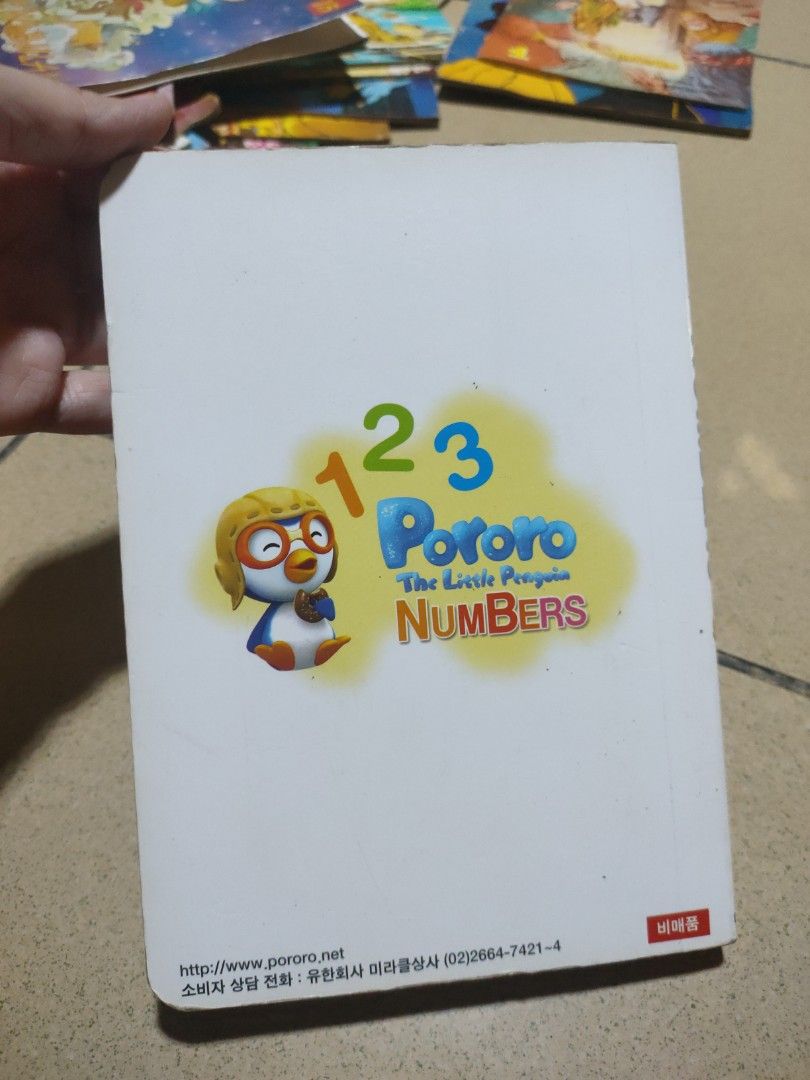 Pororo The Little Penguin Numbers, Buku & Alat Tulis, Buku Anak-Anak di ...