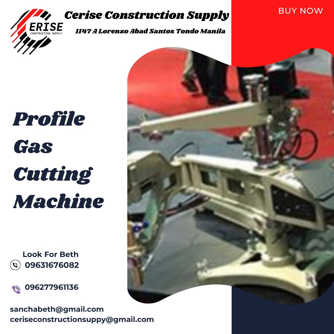 Profile Gas Cutting Machine, Commercial & Industrial, Construction ...