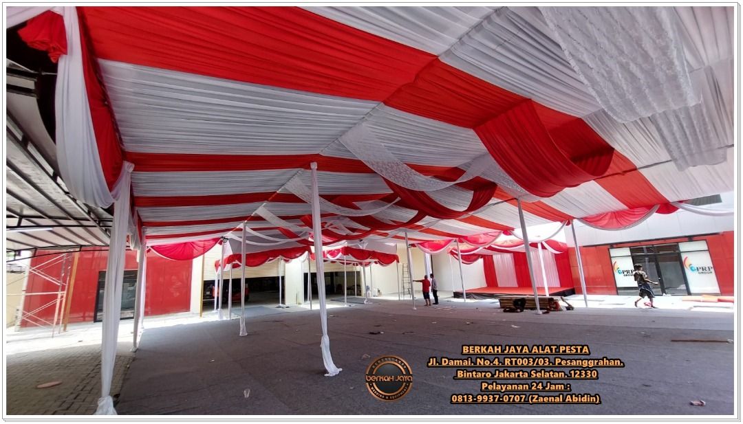 Pusat Sewa Tenda Merah Putih Untuk Acara Agustusan Di Jakarta, Properti ...