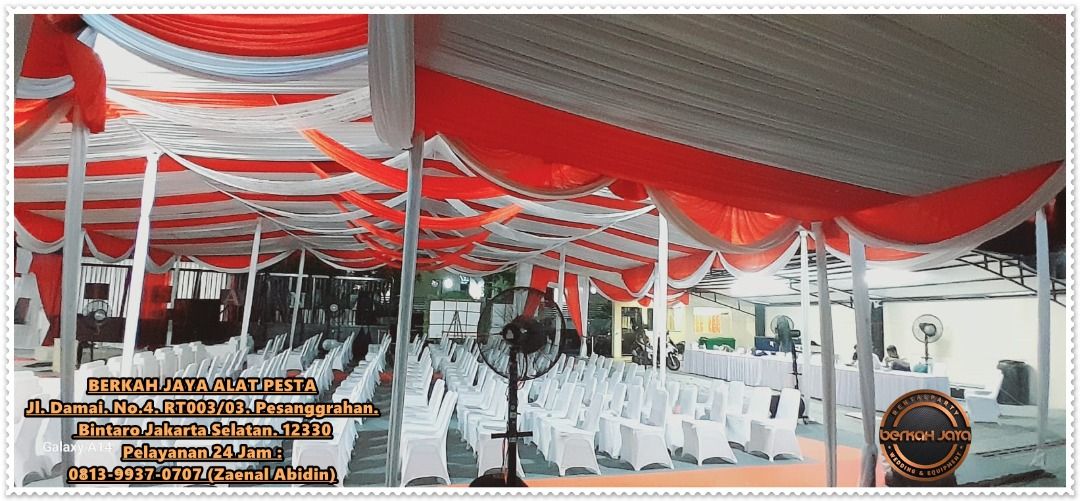 Pusat Sewa Tenda Merah Putih Untuk Acara Agustusan Di Jakarta, Properti ...
