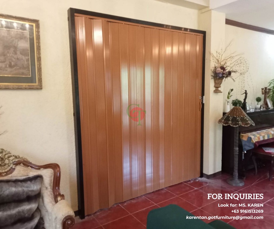 PVC ACCORDION DOOR | DIVIDER., Furniture & Home Living, Furniture ...