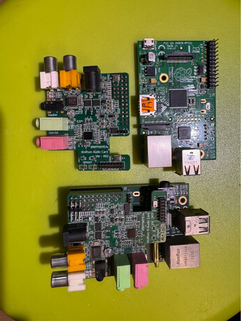 Raspberry pi 連Wolfson audio card (DAC), 音響器材, 其他音響配件及設備 - Carousell