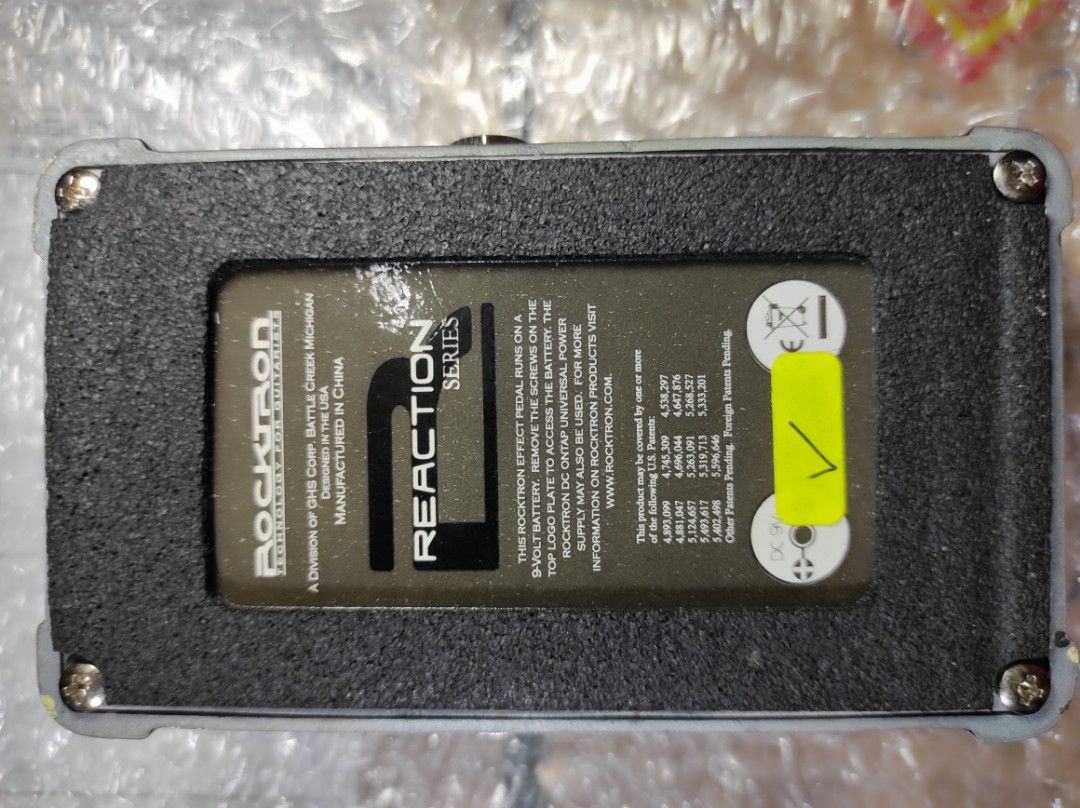 ROCKTRON Reaction Series Super Booster Pedal, Hobbies & Toys, Music ...