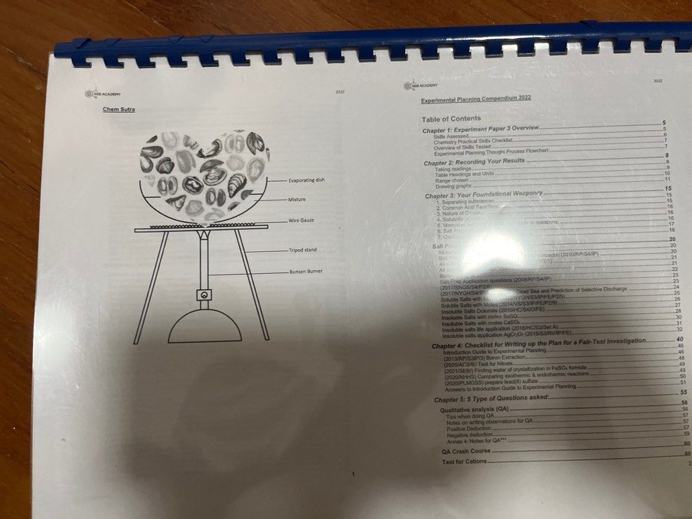 seb academy/chem god o level chem practical book, Hobbies & Toys, Books ...