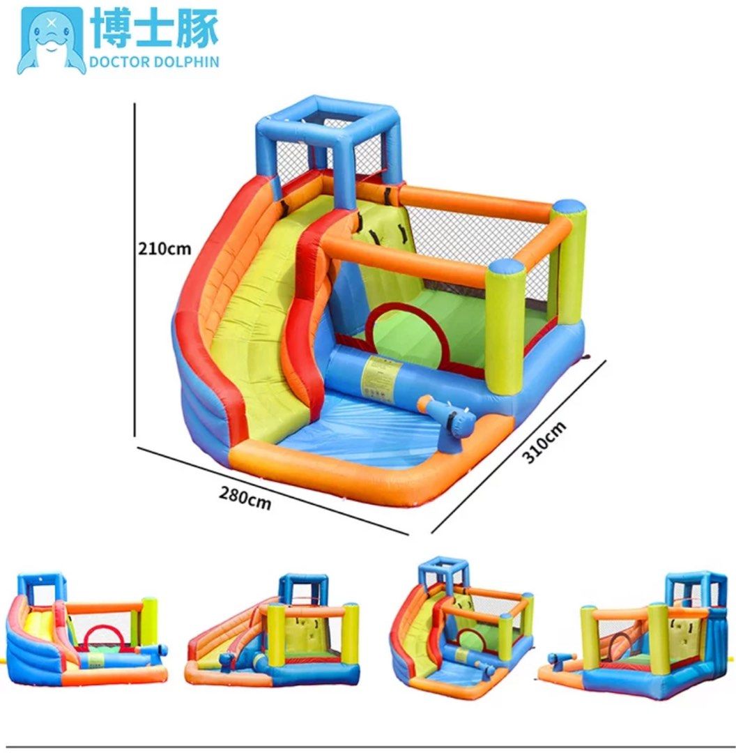 (Sewa)water park pool untuk kanak kanak, Babies & Kids, Infant Playtime ...