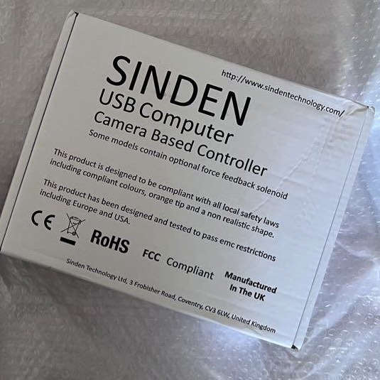 Sinden Lightgun - Black Colour with Recoil Effect Solenoid (not rumble ...