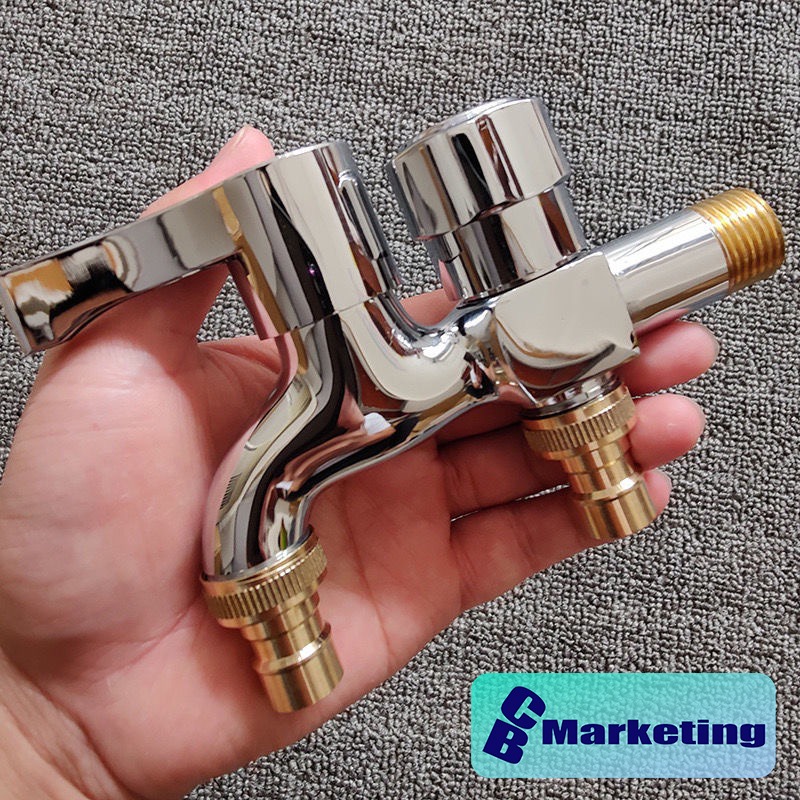 Stainless Steel Sinkware Faucets Multifunctional Copper Core Double ...