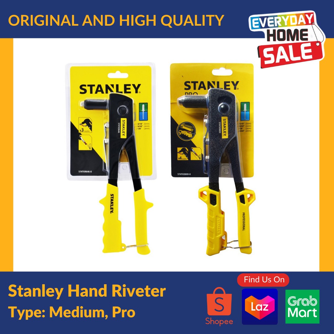 Stanley Hand Riveter, Commercial & Industrial, Construction Tools ...