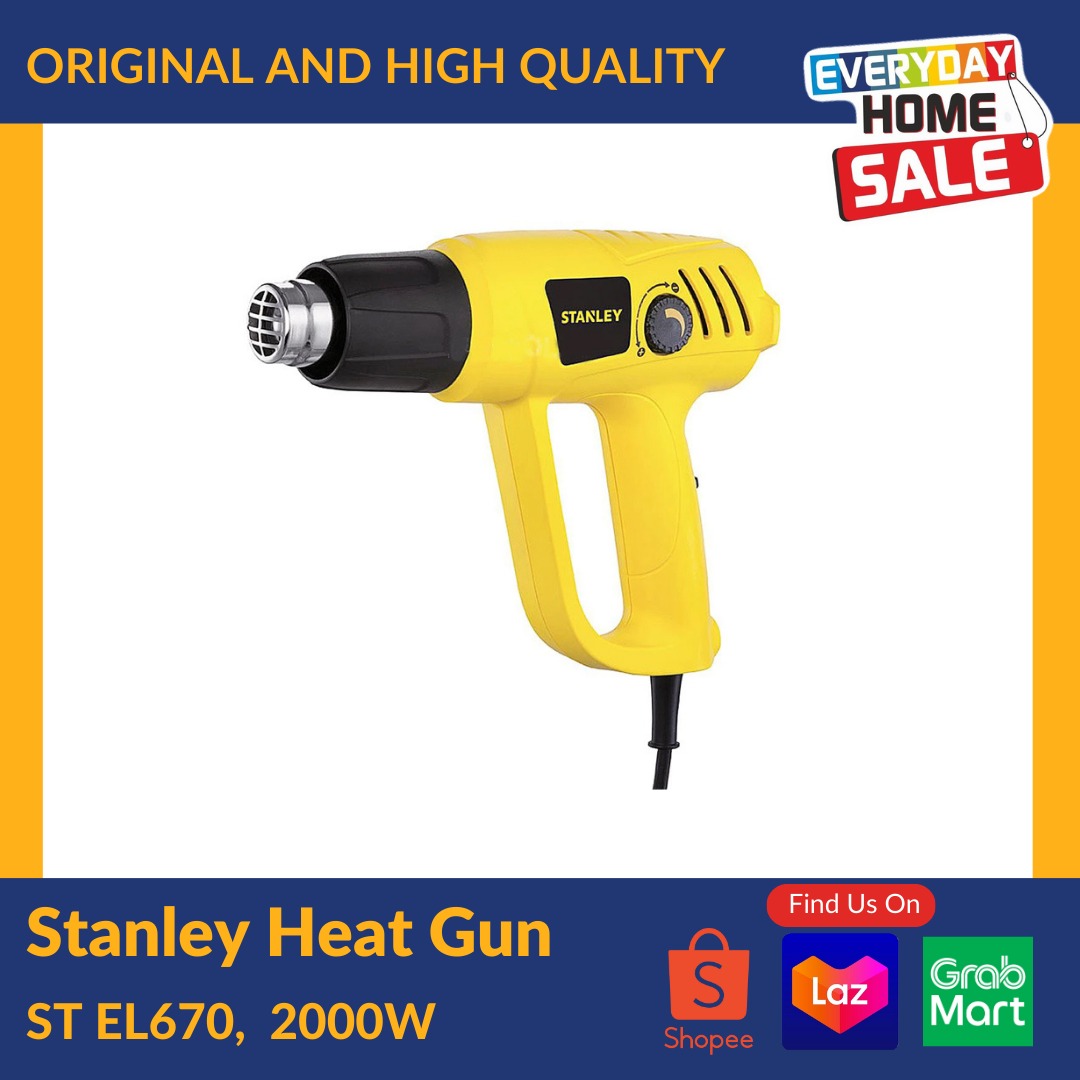 Stanley Heat Gun 2000W, Commercial & Industrial, Construction ...
