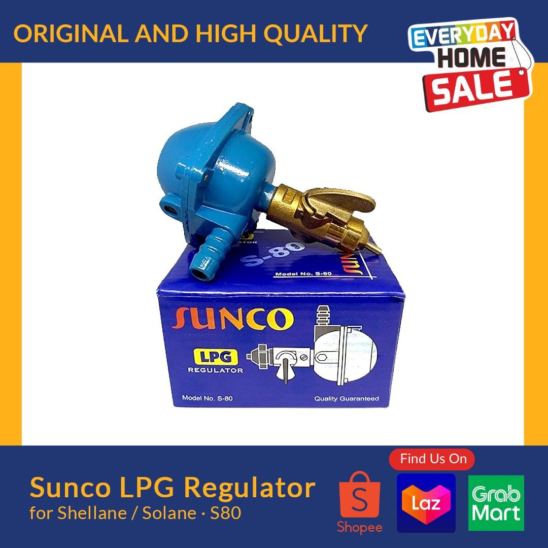 Sunco LPG Regulator S80, Commercial & Industrial, Construction Tools & Equipment on Carousell