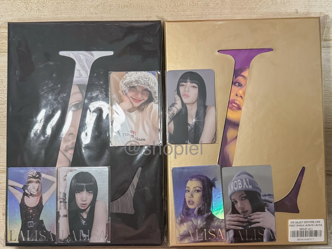 [Take All] Official Lisa First Single Album LALISA w/ YG and Ktown4U ...