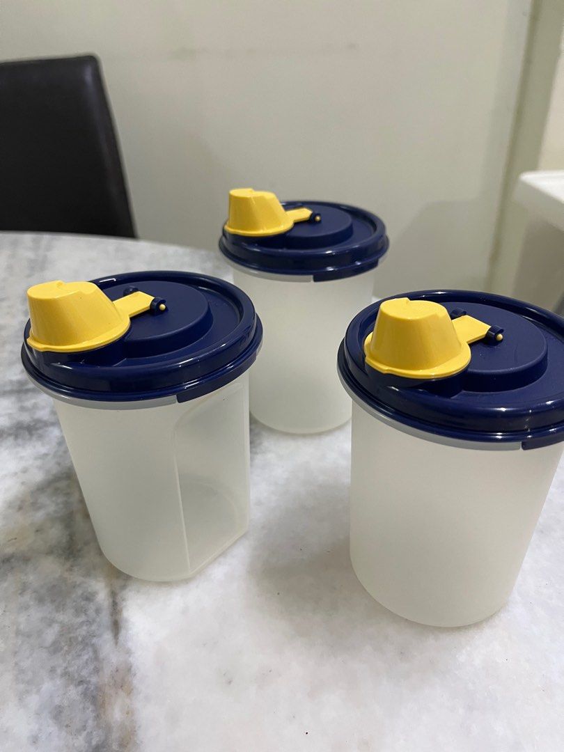 Tupperware 440ml Sauce Bottle Condensed Milk Dispenser, Furniture ...