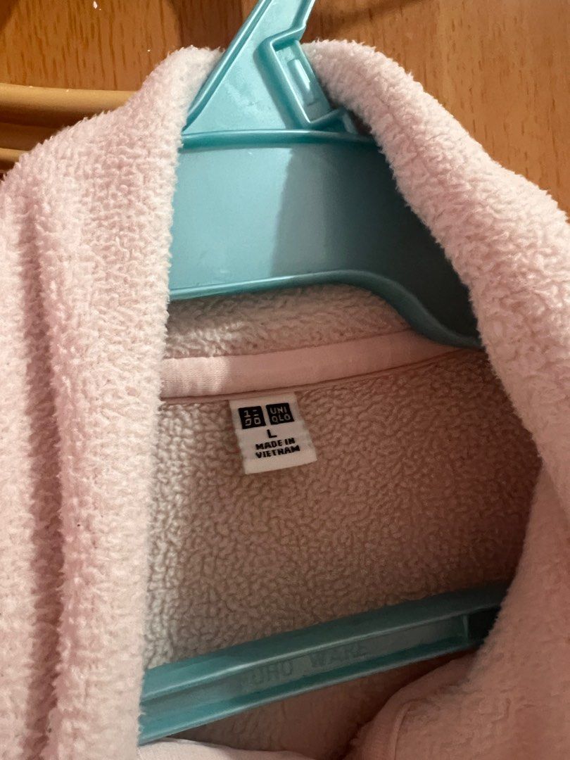 UNIQLO Fleece Zip Jacket Women, Women's Fashion, Coats, Jackets and ...