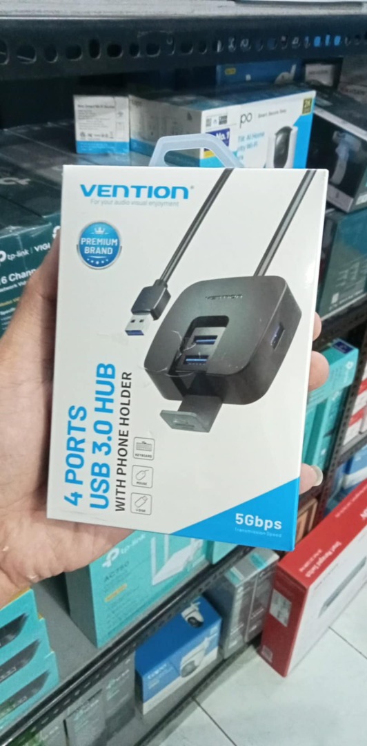 VENTION 4 Ports USB 3.0 HUB, Computers & Tech, Parts & Accessories ...